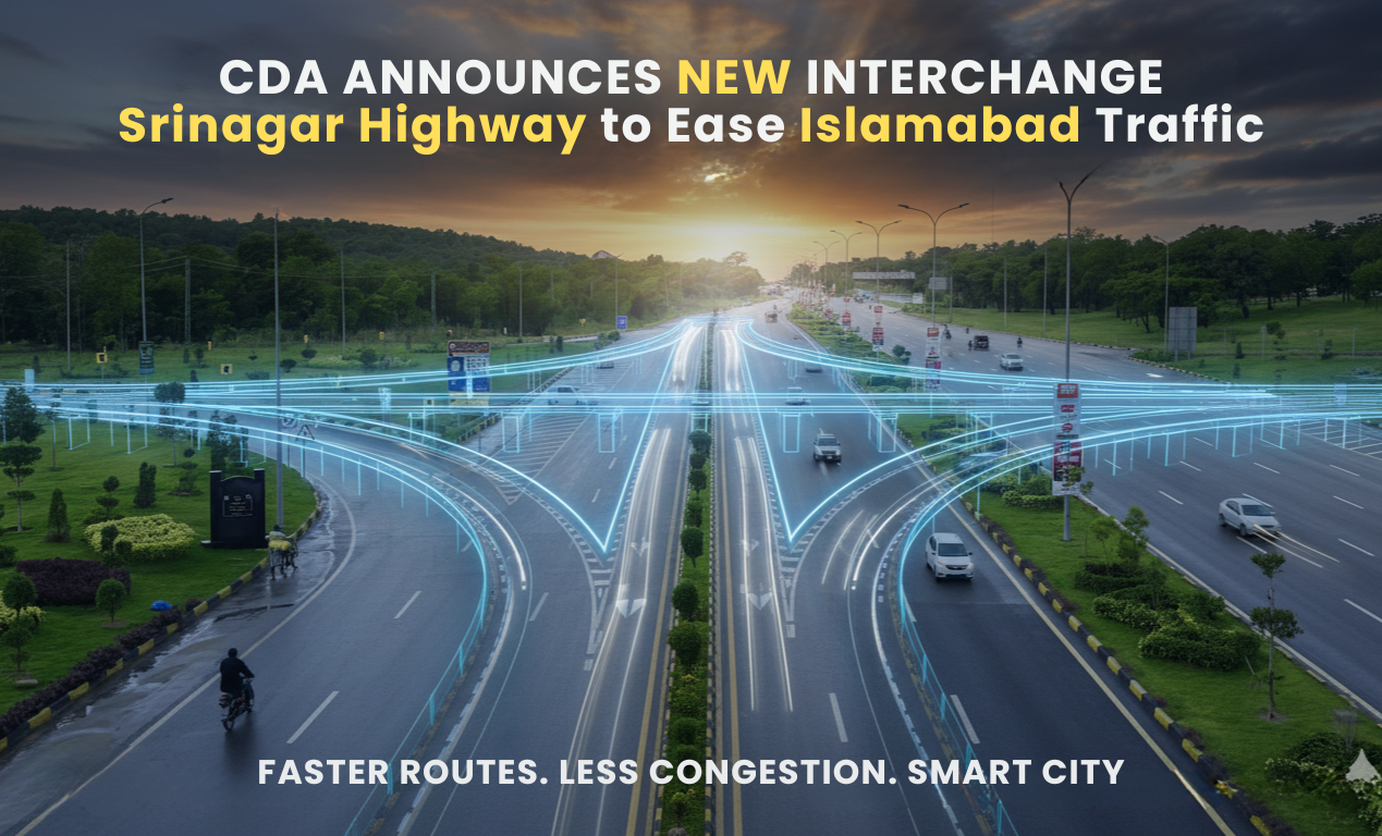 CDA Announces New Interchange on Srinagar Highway to Ease Traffic in ...
