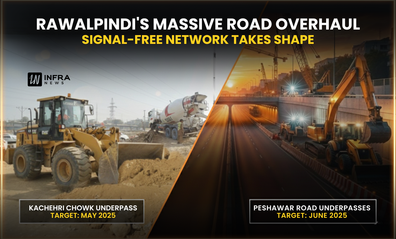 Rawalpindi Road Overhaul Gains Momentum as Rs33 Billion Signal Free ...