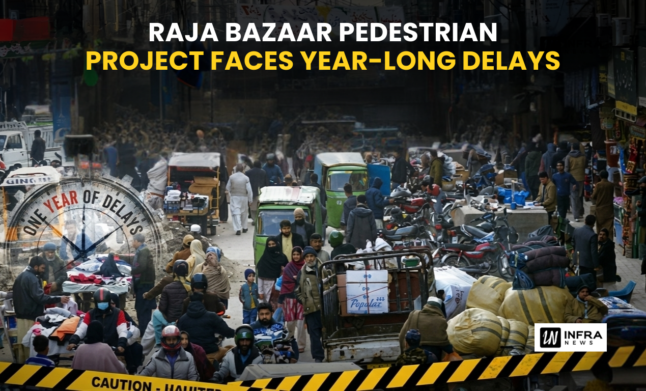 Raja Bazaar Pedestrian Project Drags On After One Year of Delays ...